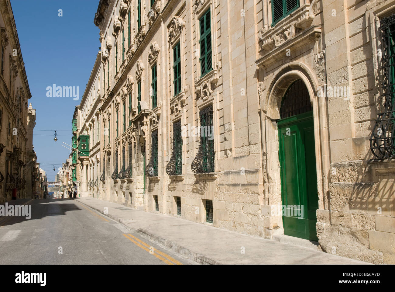 Merchants street valletta malta hi-res stock photography and images - Alamy