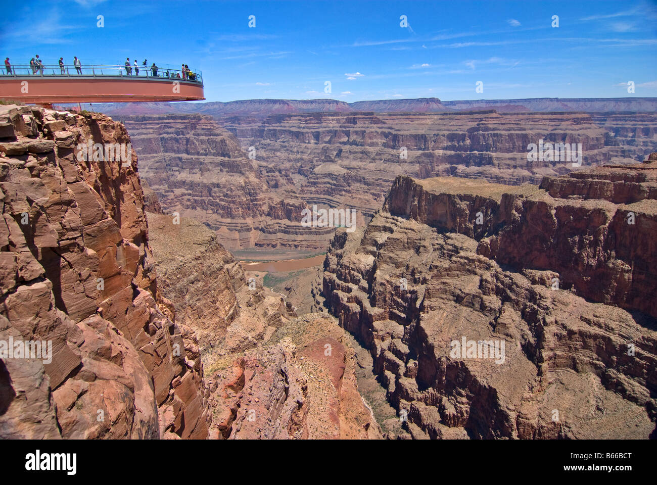 Grand Canyon Skywalk, Arizona Stock Photo - Alamy