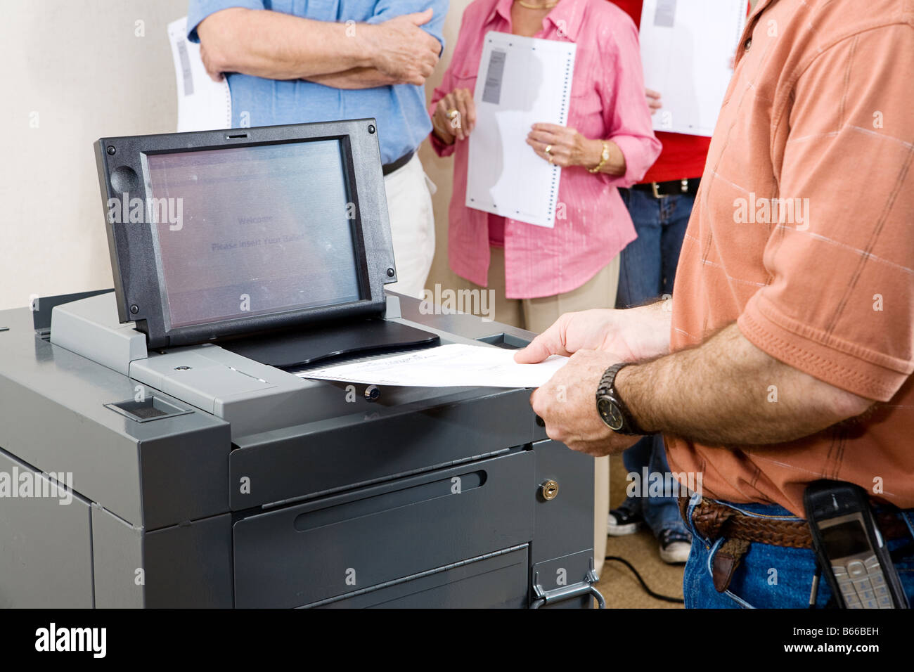 Ballot machines hi-res stock photography and images - Alamy