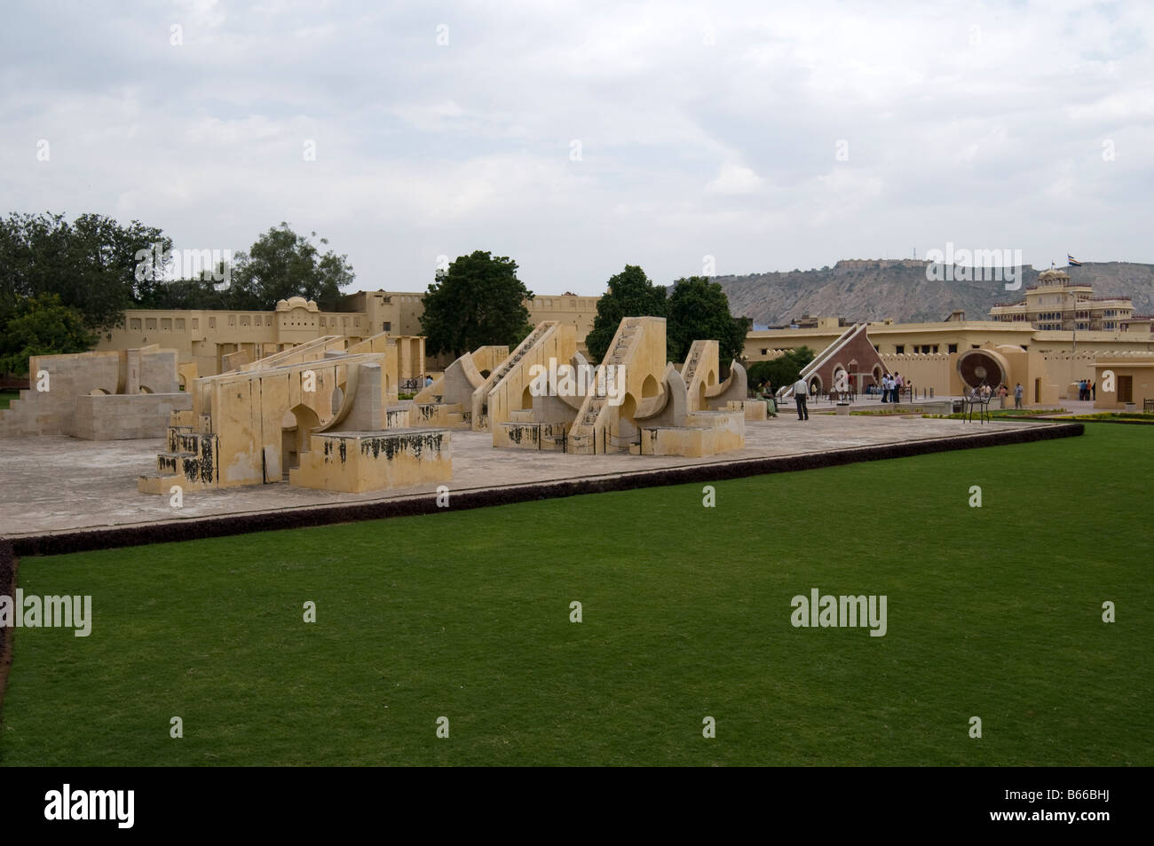 Astronomical instrument at Jantar Mantar observatory - Jaipur ...