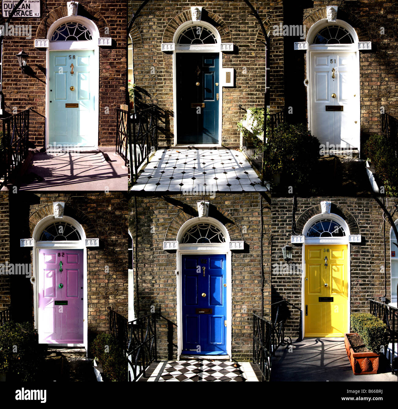 London georgian architecture hi-res stock photography and images - Alamy