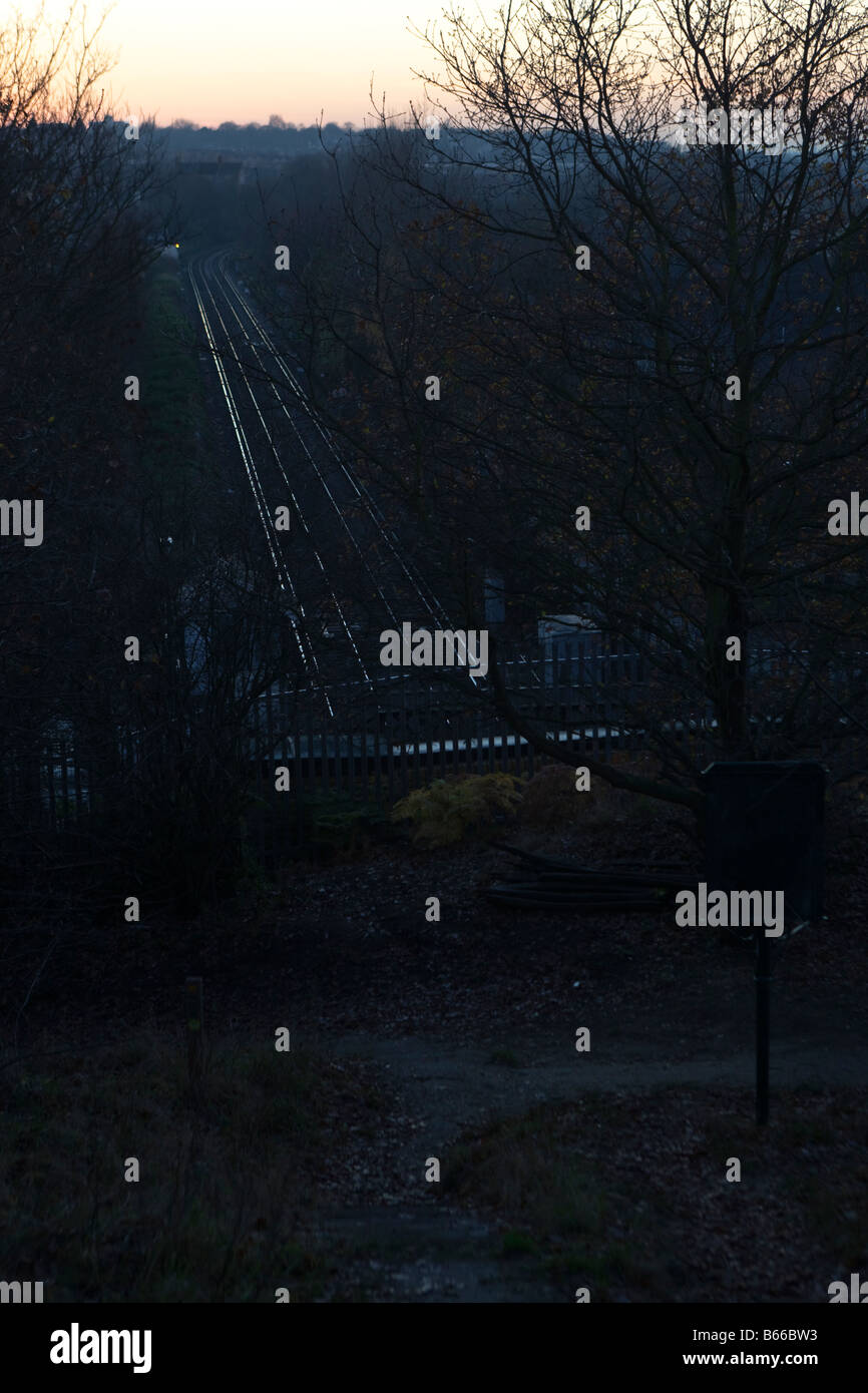 Dark railway hi-res stock photography and images - Alamy