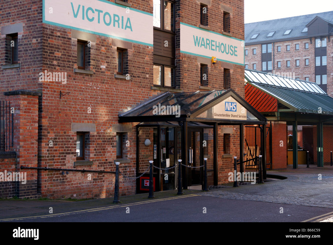 NHS Office, Gloucester Gloucestershire England Stock Photo - Alamy