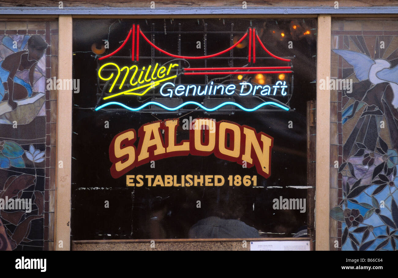 bar restaurant sign Stock Photo - Alamy