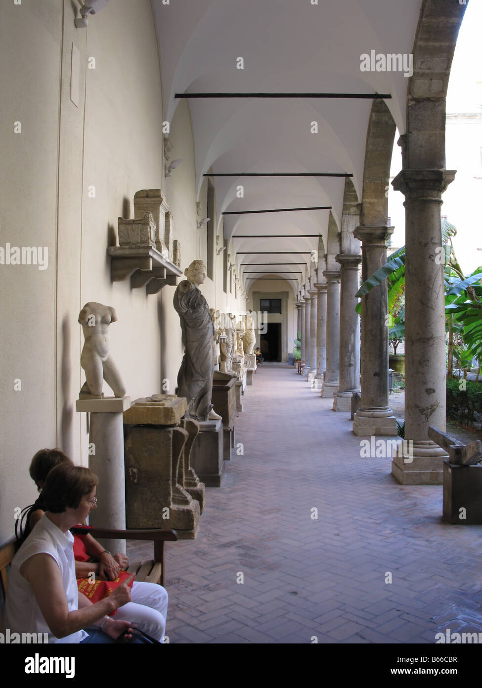 The Archaeological Museum, Palermo, Sicily Stock Photo - Alamy