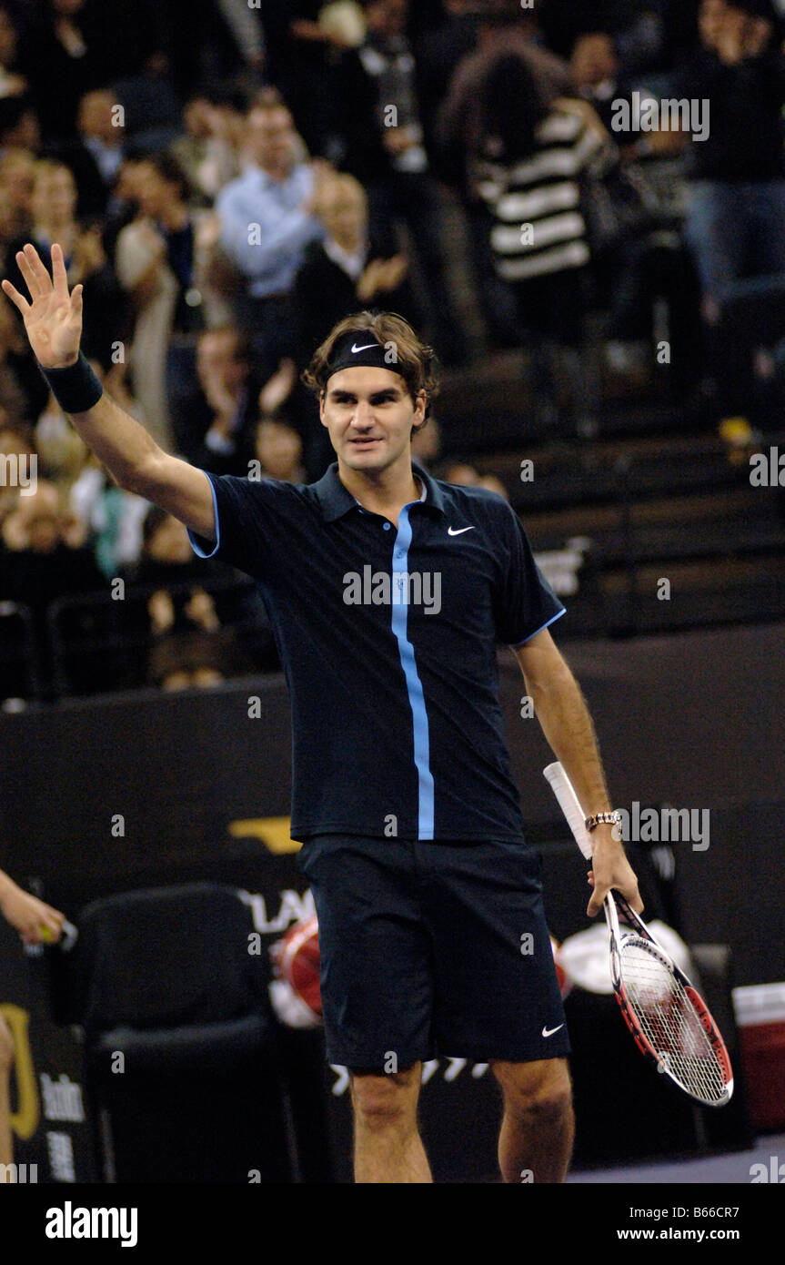 Roger Federer, The Venetian Macao Tennis Showdown 2008 Stock Photo - Alamy