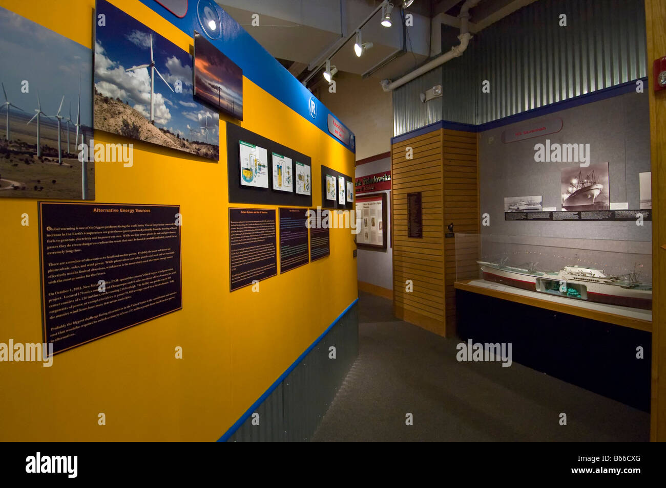 Inside National Atomic Museum near Old Town, Albuquerque, New Mexico ...