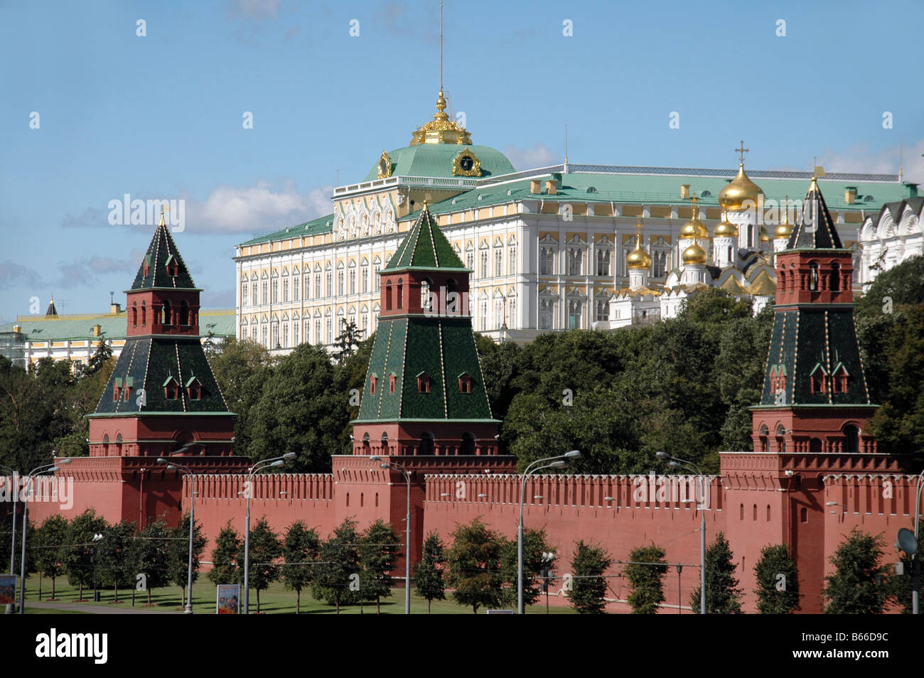 The Kremlin wall, Moscow Stock Photo - Alamy