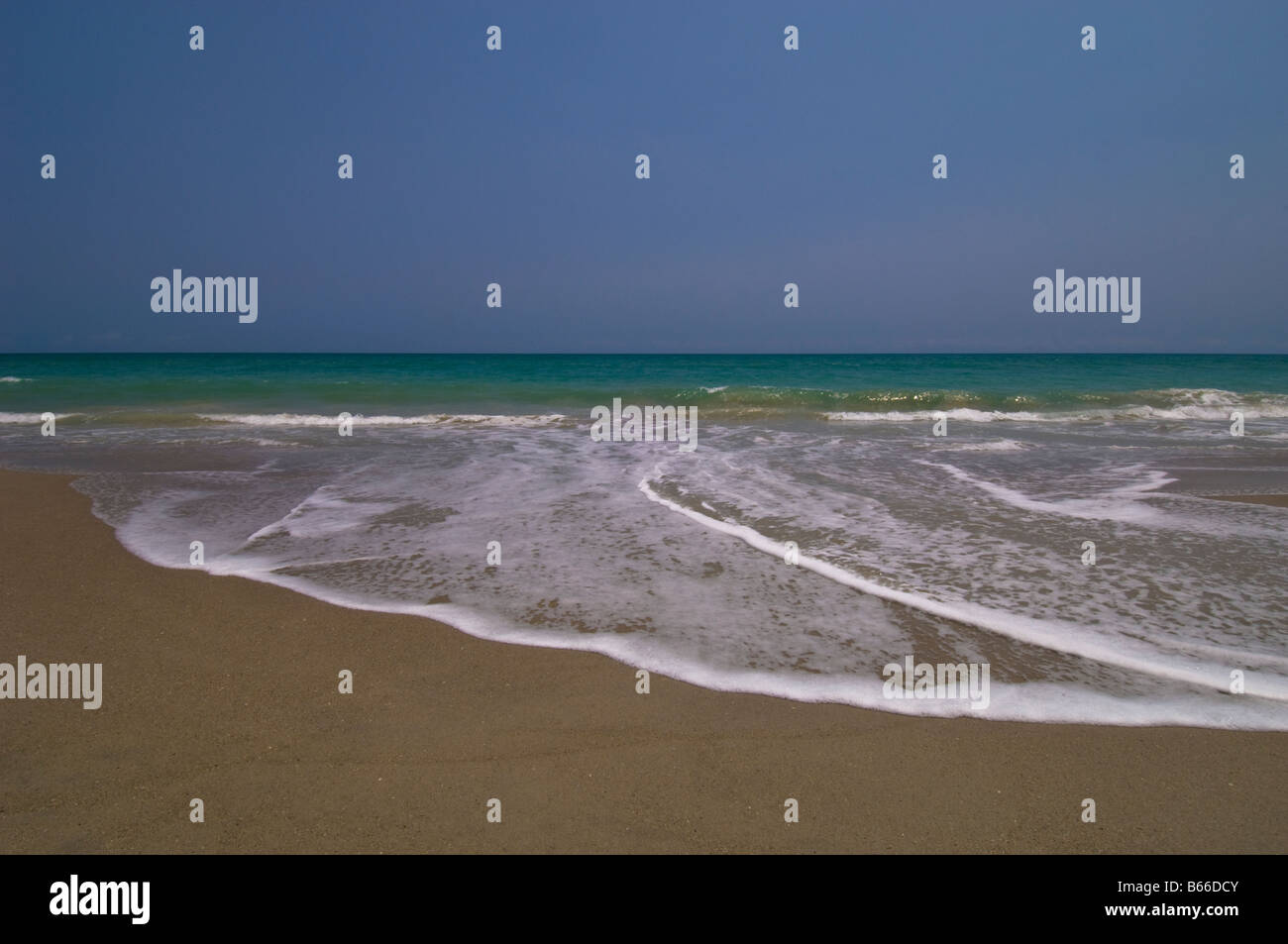 Empty beach Melbourne Beach Gold Coast Florida United States of America ...