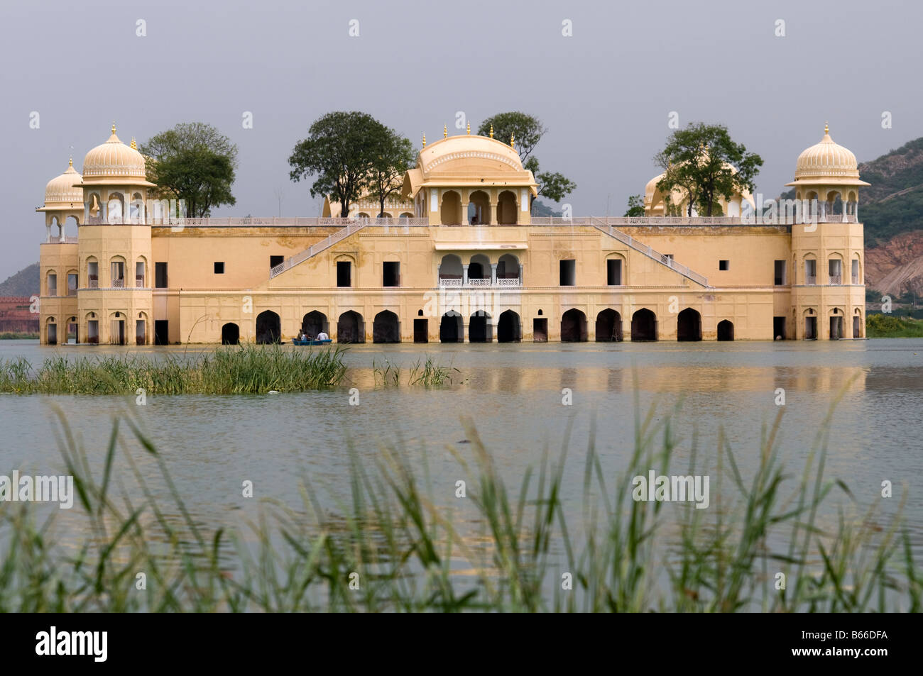 Tourism jaipur water palace hi-res stock photography and images - Alamy