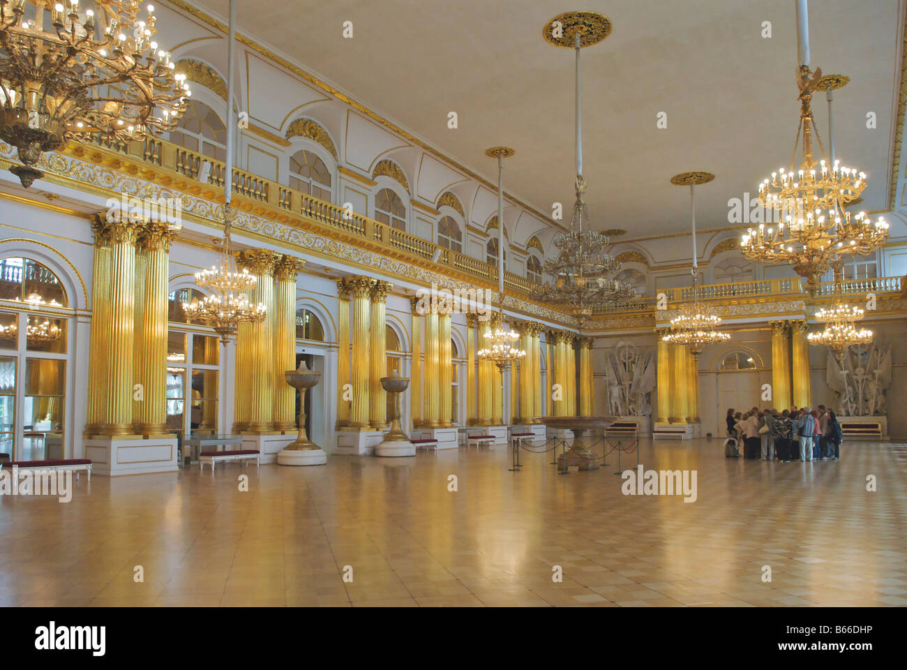 Armorial Hall Winter Palace Hermitage Museum St Petersburg Russia Stock ...