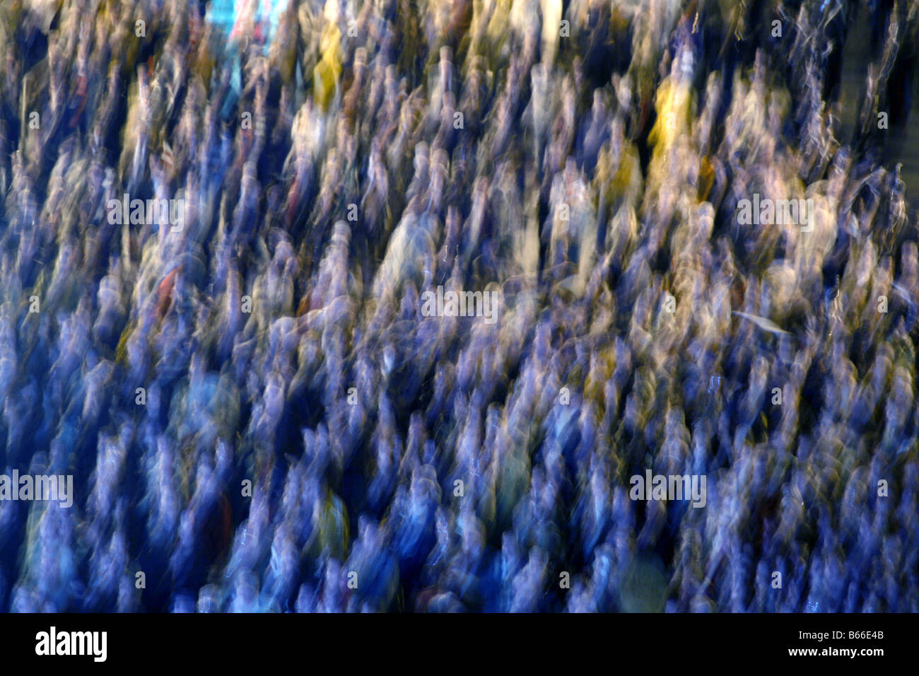 abstract scene crowd people at music concert night Stock Photo - Alamy