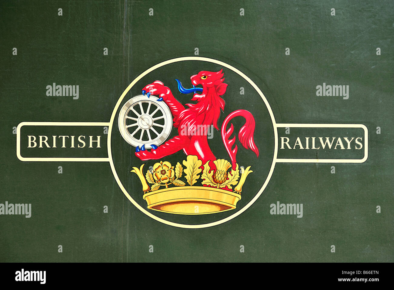 British railways logo hi-res stock photography and images - Alamy