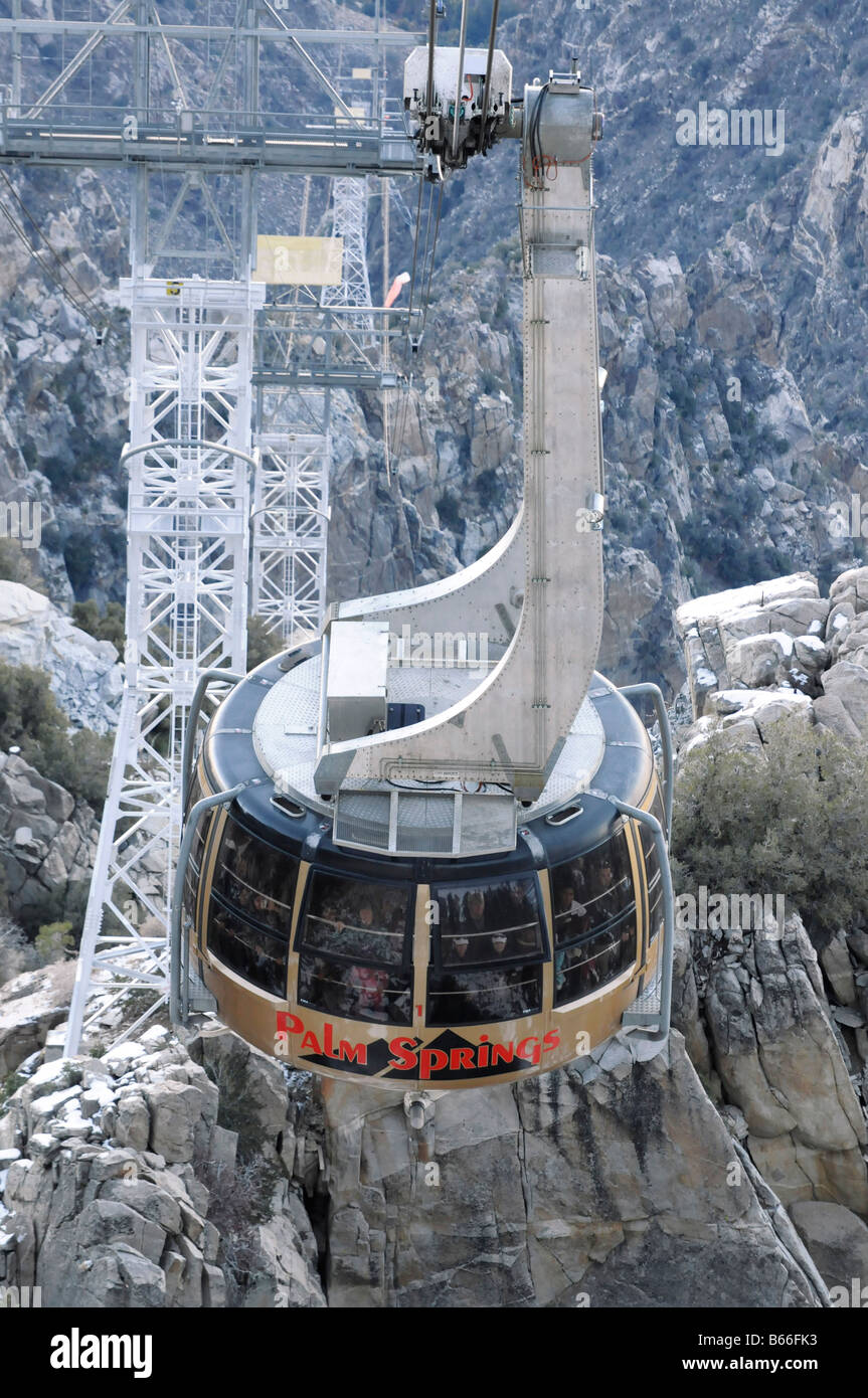 Palm Springs aerial tram to Mt San Jacinto California Stock Photo - Alamy