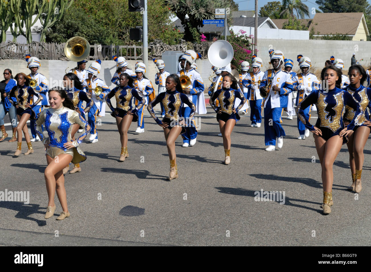 Girls participating in the yearly Caribbean festival parade come ...