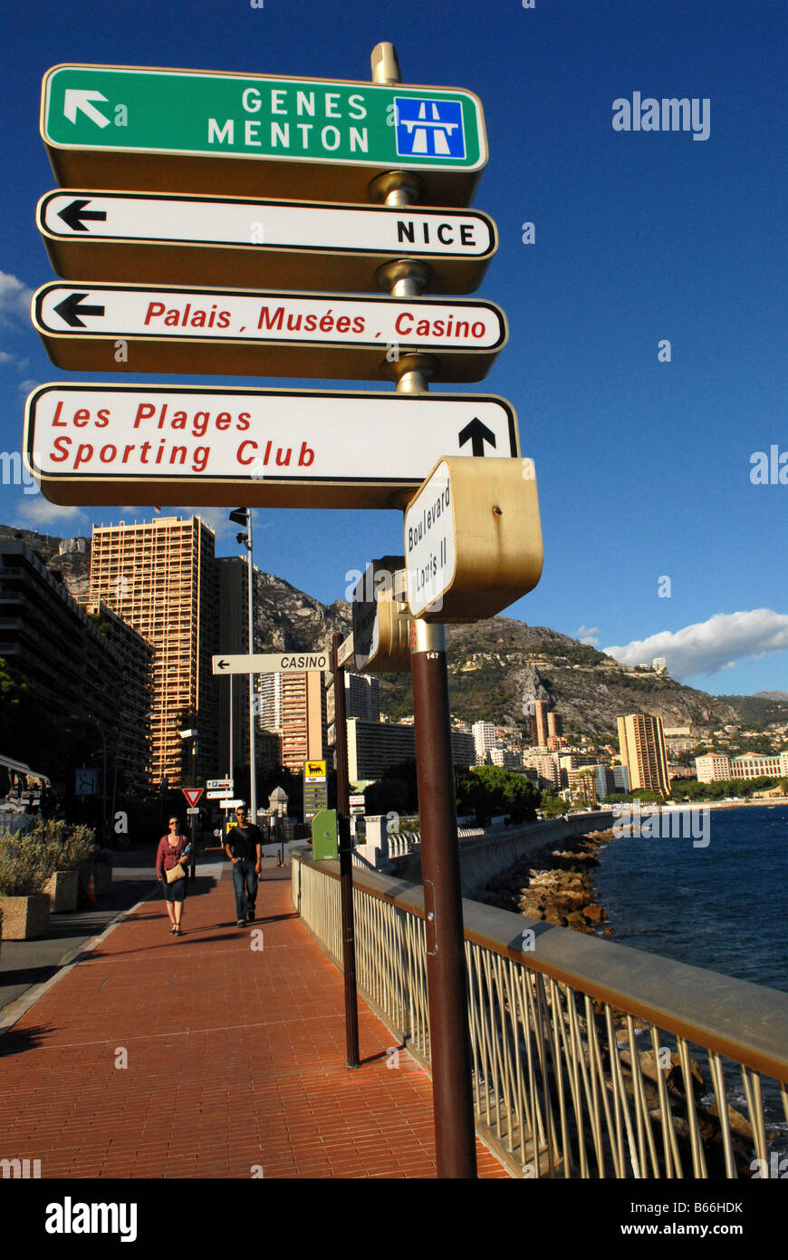 Corniche monaco hi-res stock photography and images - Alamy