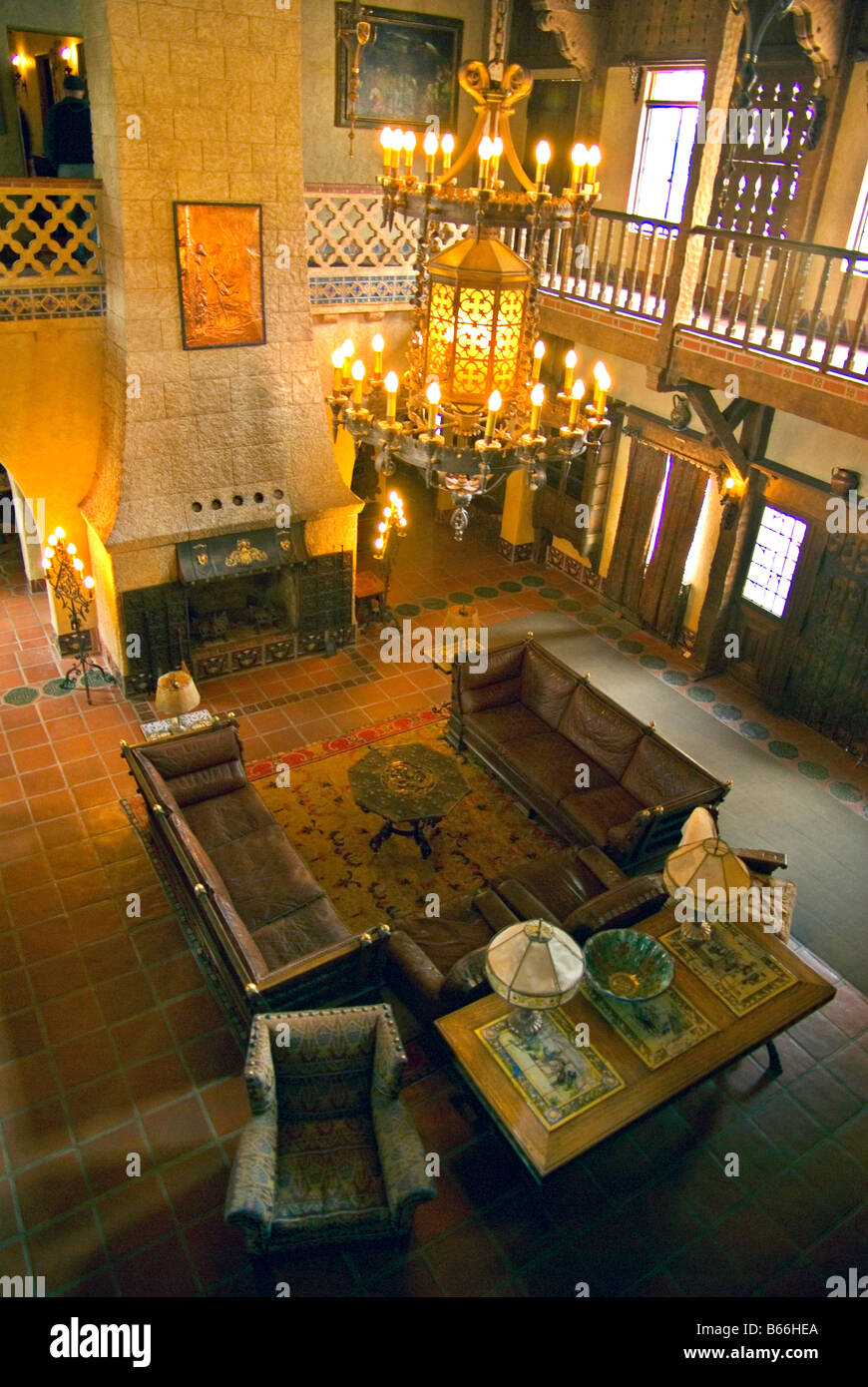 Inside scottys castle hi-res stock photography and images - Alamy