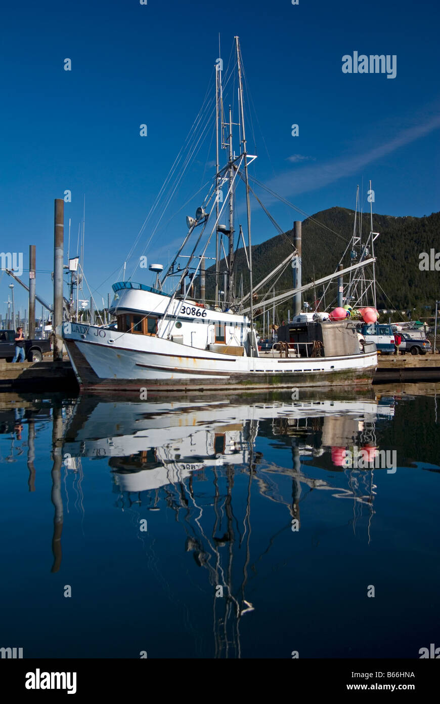 Fishing boat, Sitka Alaska Stock Photo - Alamy