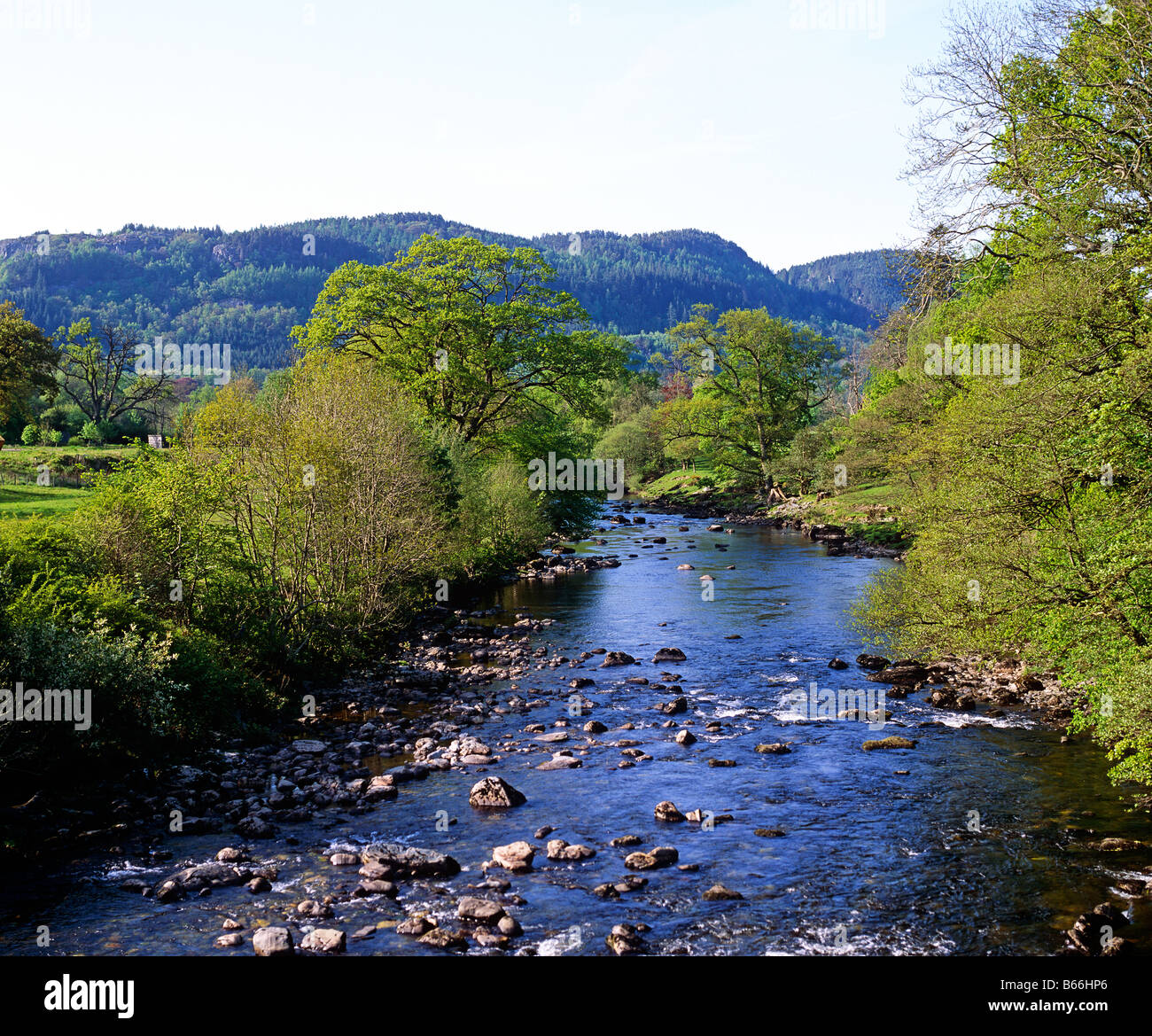 Running Stream Snowdonia Gwynedd North Wales Stock Photo - Alamy