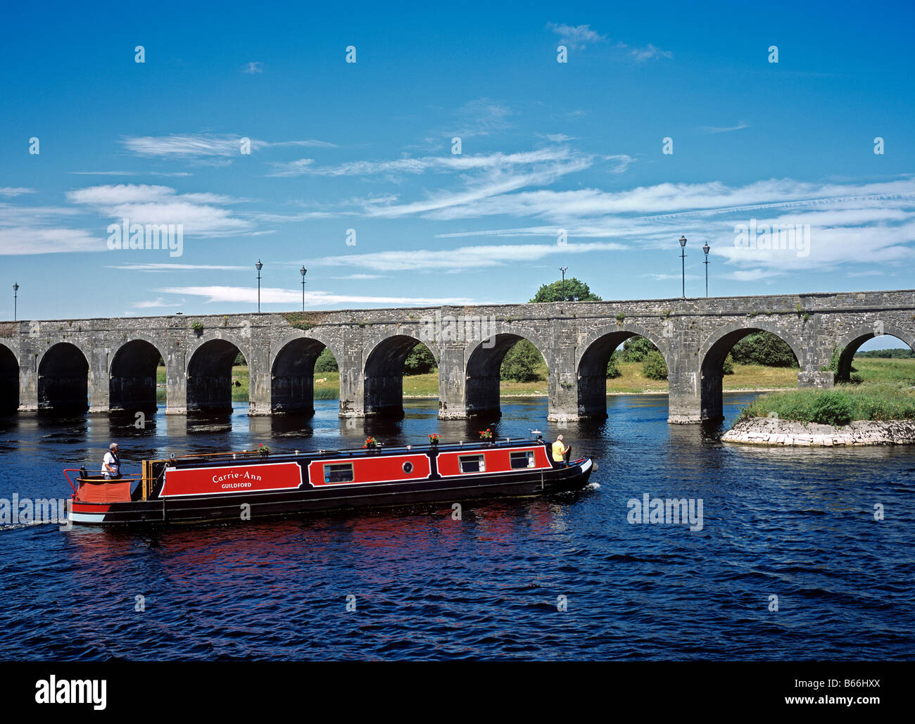 1602 Shannonbridge River Shannon Co Offaly Republic of Ireland Stock ...