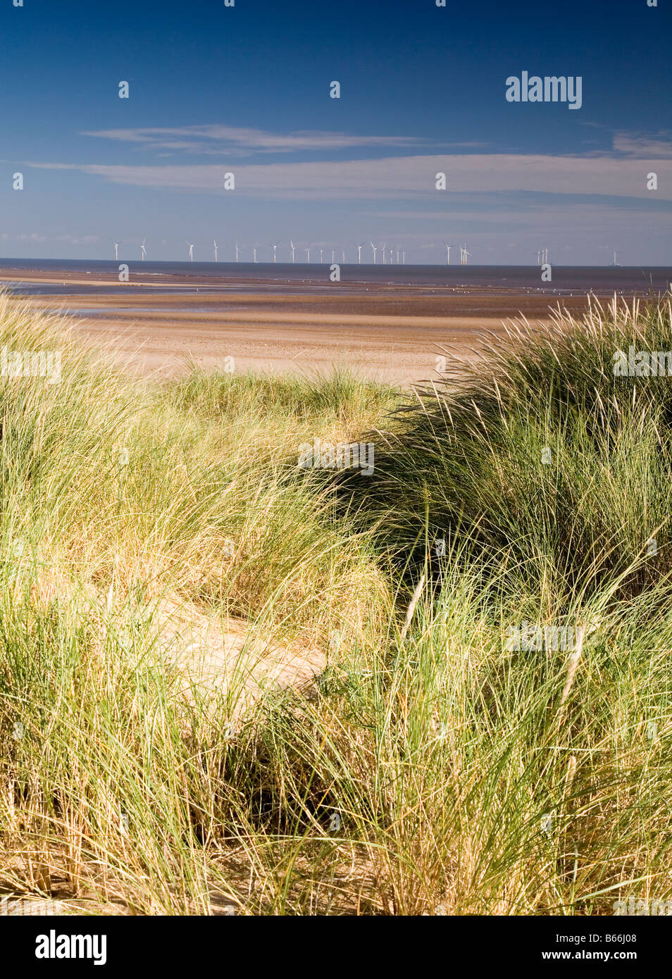 Lynn and Inner Dowsing Offshore Wind Farm in the wash near Skegness ...