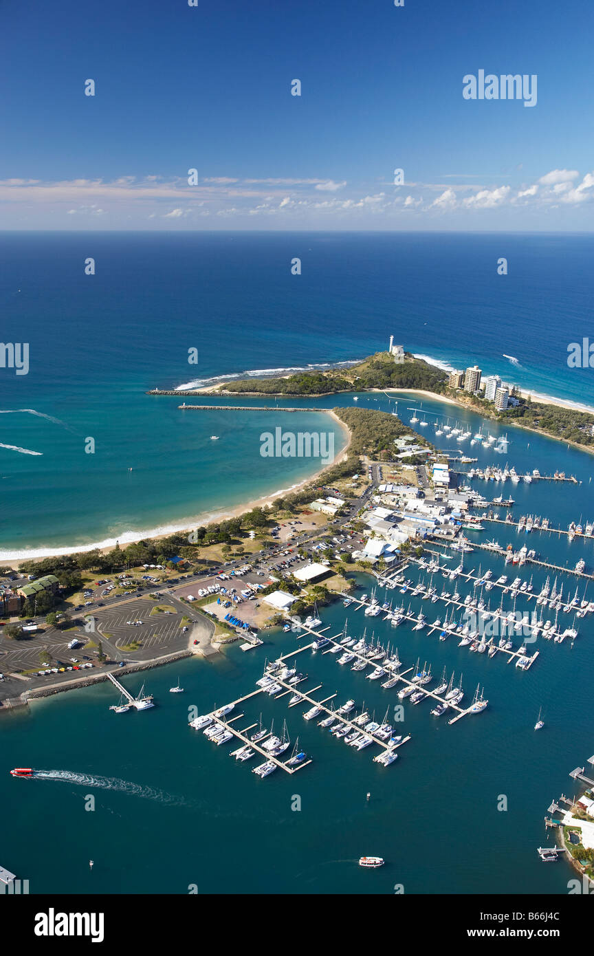 Mooloolaba marina sunshine coast queensland hi-res stock photography ...