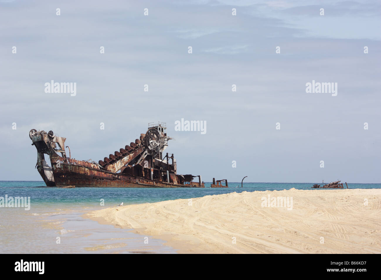 SHIPWRECKS MORETON ISLAND QUEENSLAND AUSTRALIA HORIZONTAL BDA11178 ...