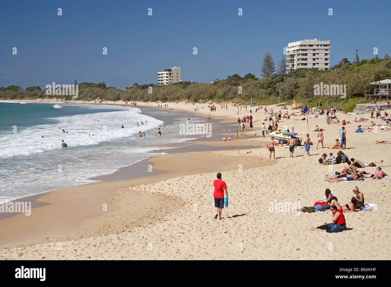Mooloolaba Beach Sunshine Coast Queensland Australia Stock Photo - Alamy