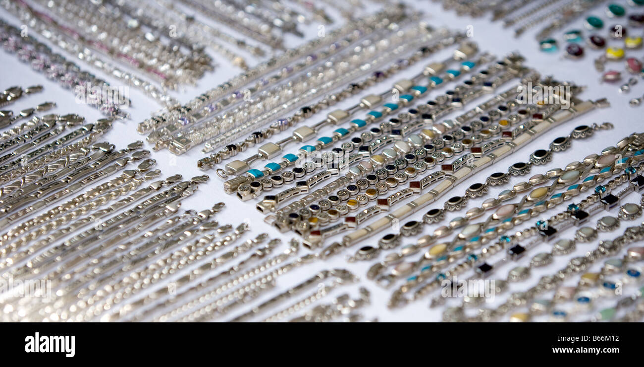 Silver bracelets hi-res stock photography and images - Alamy