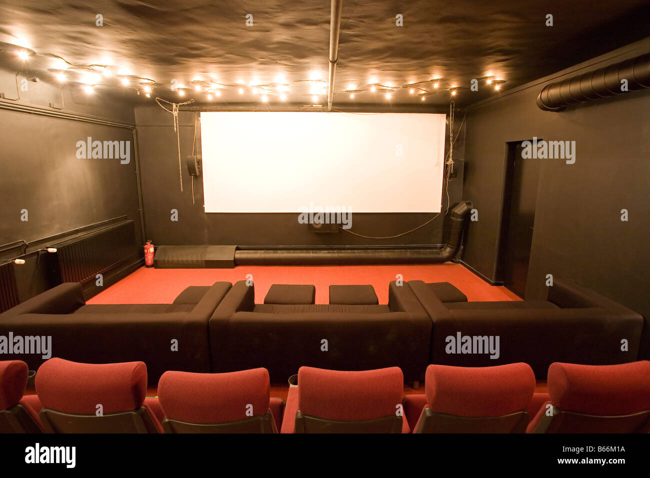 empty small cinema auditorium Stock Photo - Alamy
