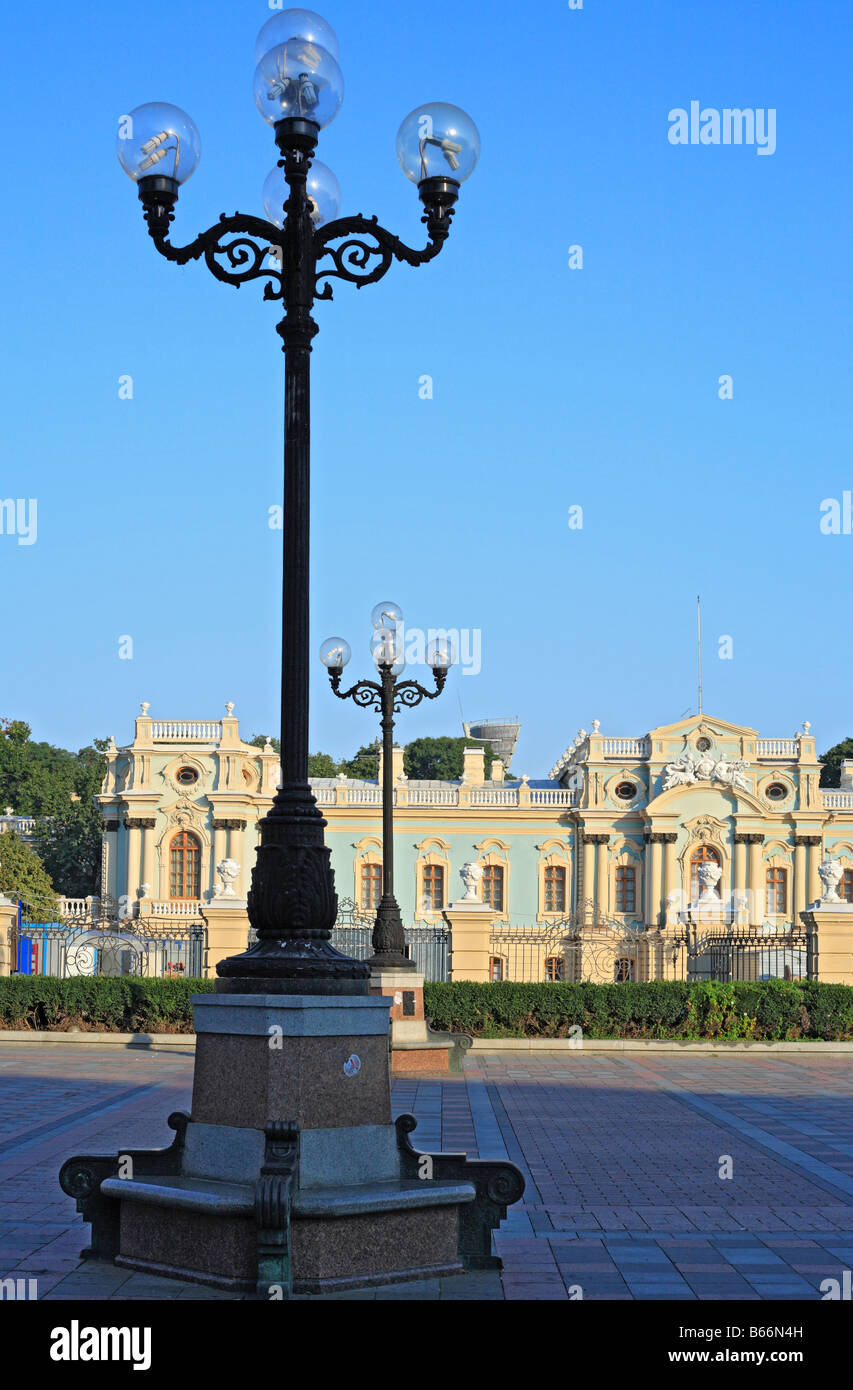 Mariyinsky Palace (1744), architect Bartolomeo Rastrelli, ceremonial ...