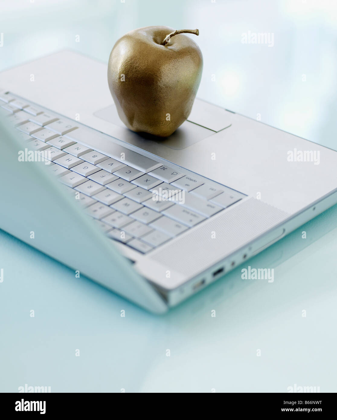 Gold apple concepts hi-res stock photography and images - Alamy