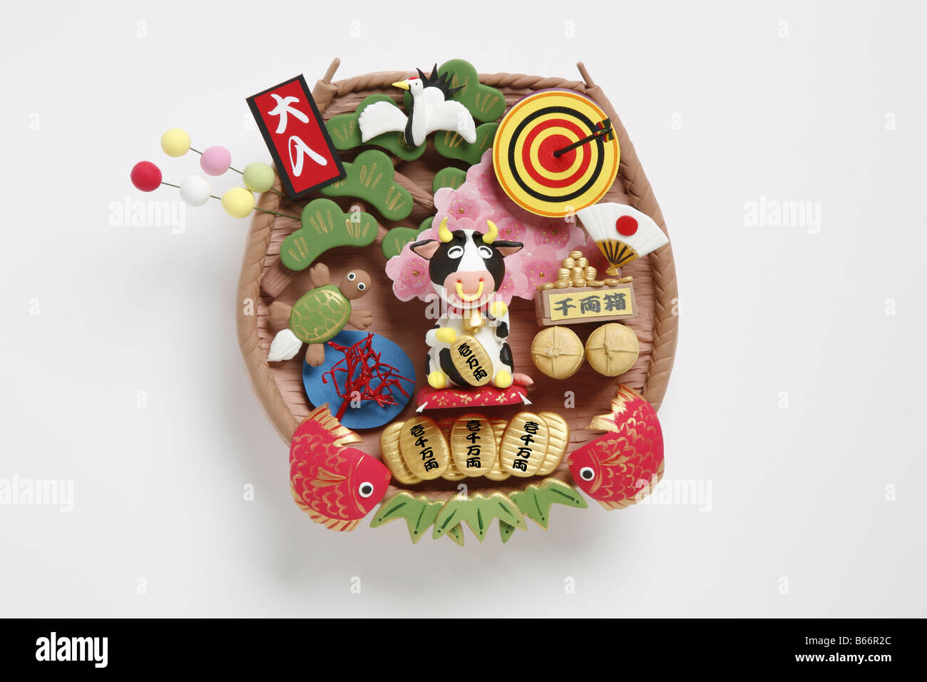 Japanese New Year Decoration Stock Photo - Alamy