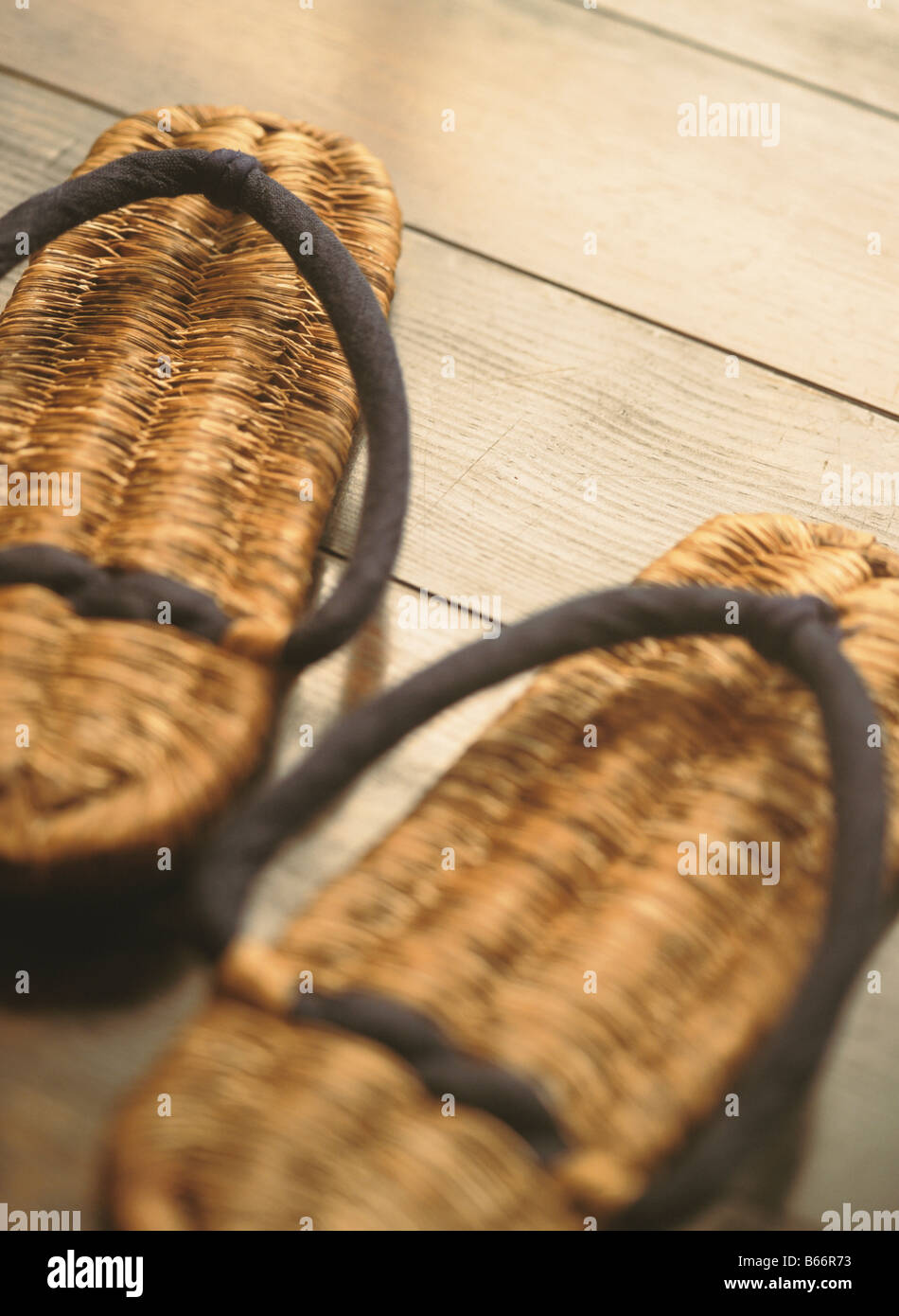 Japanese straw sandals hi-res stock photography and images - Alamy