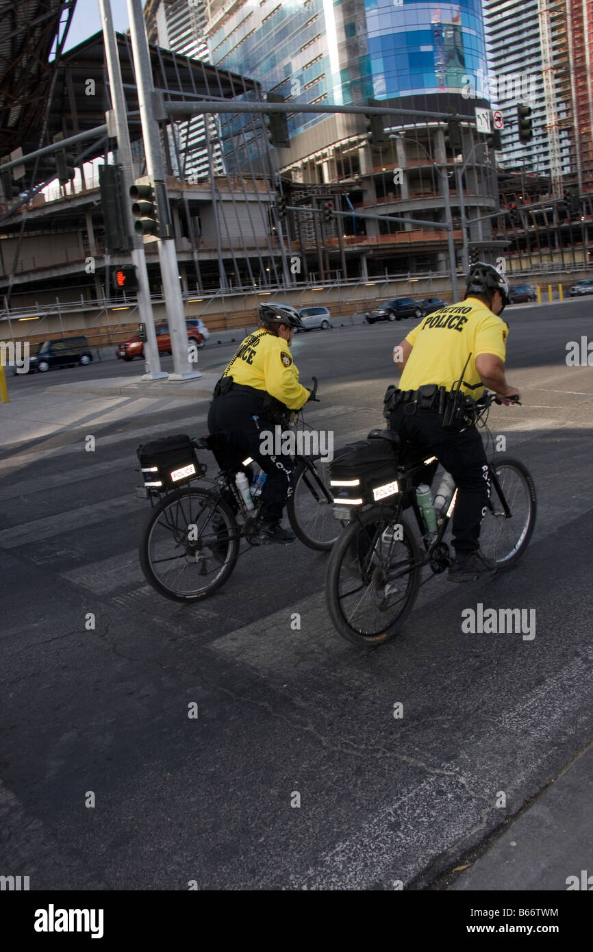 Police on bicycle hi-res stock photography and images - Alamy