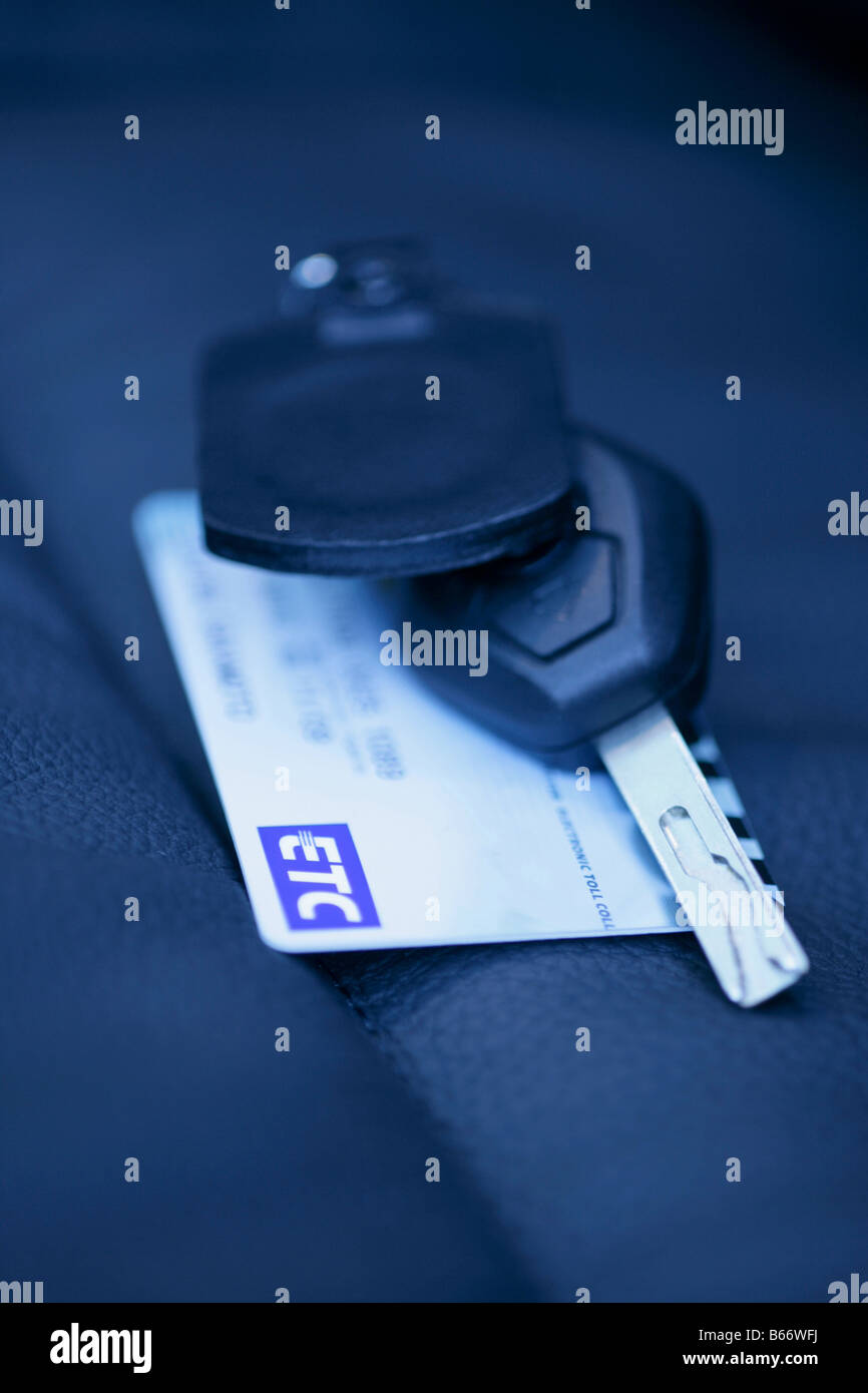 Smart Card and Car Keys Stock Photo - Alamy