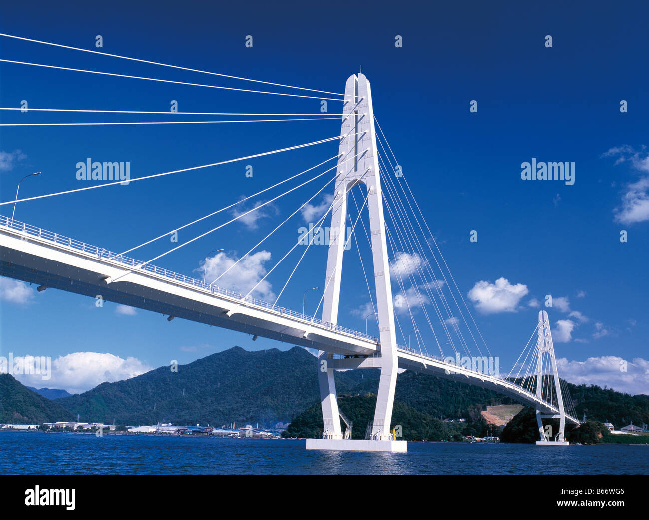 Crane Bridge on Maizuru Bay Stock Photo - Alamy