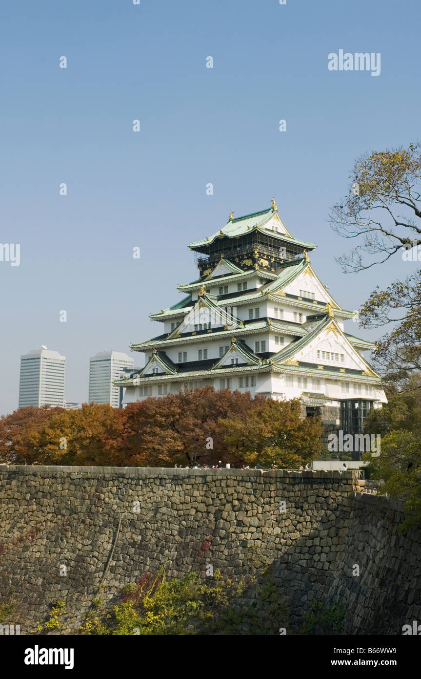 Japanese castle wall hi-res stock photography and images - Alamy