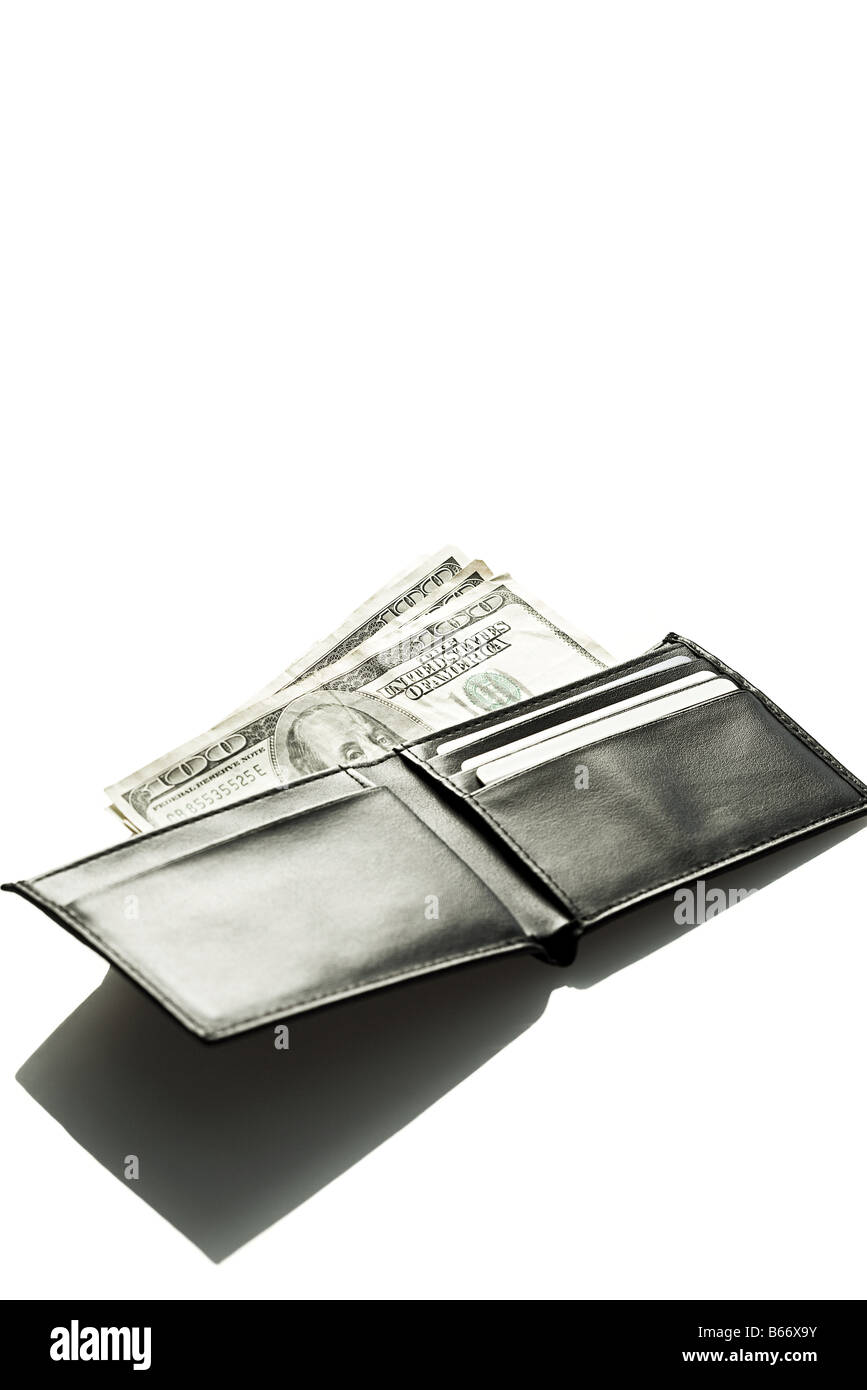 Open wallet view Cut Out Stock Images & Pictures - Alamy