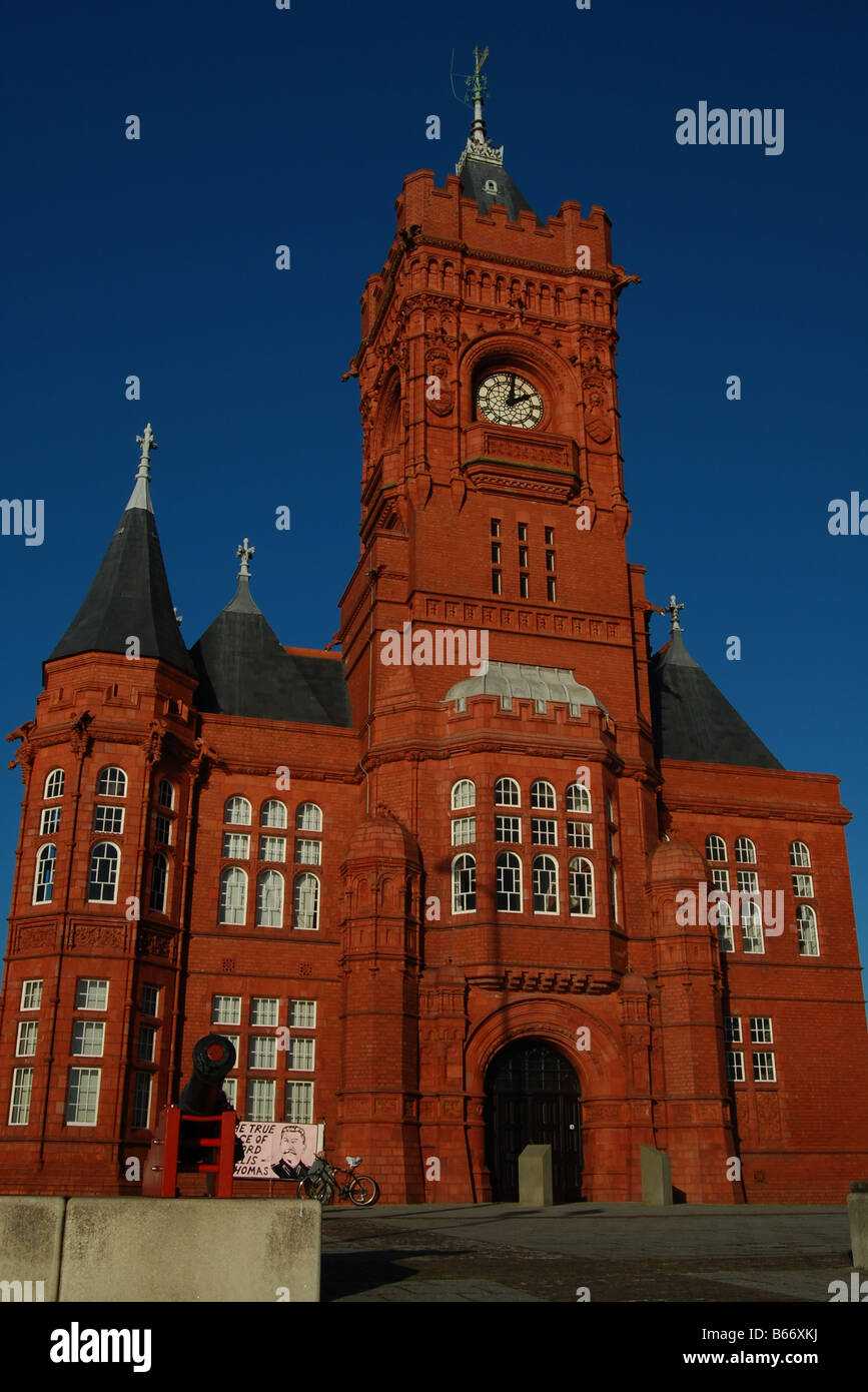 The Pierhead building, Cardiff Bay, Wales Stock Photo - Alamy