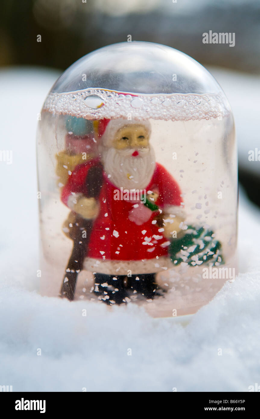 Santa Claus in a water bubble Stock Photo - Alamy