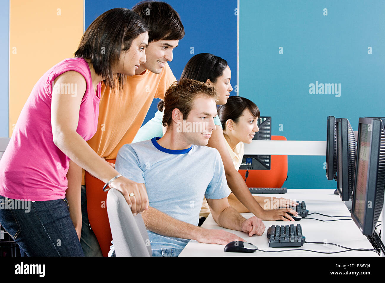 Indian male student studying room hi-res stock photography and images ...