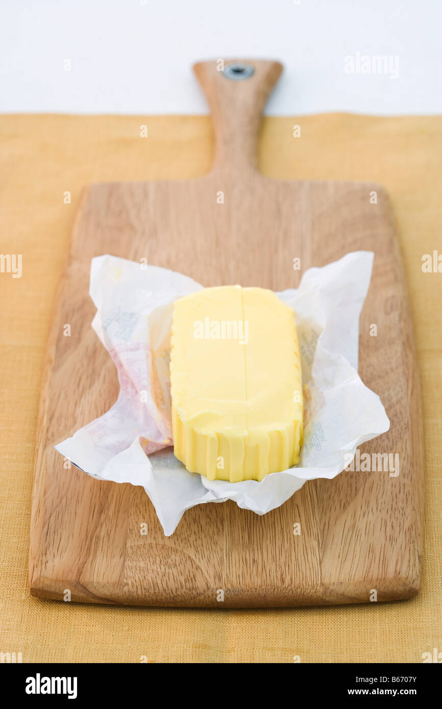 Block of butter hi-res stock photography and images - Alamy