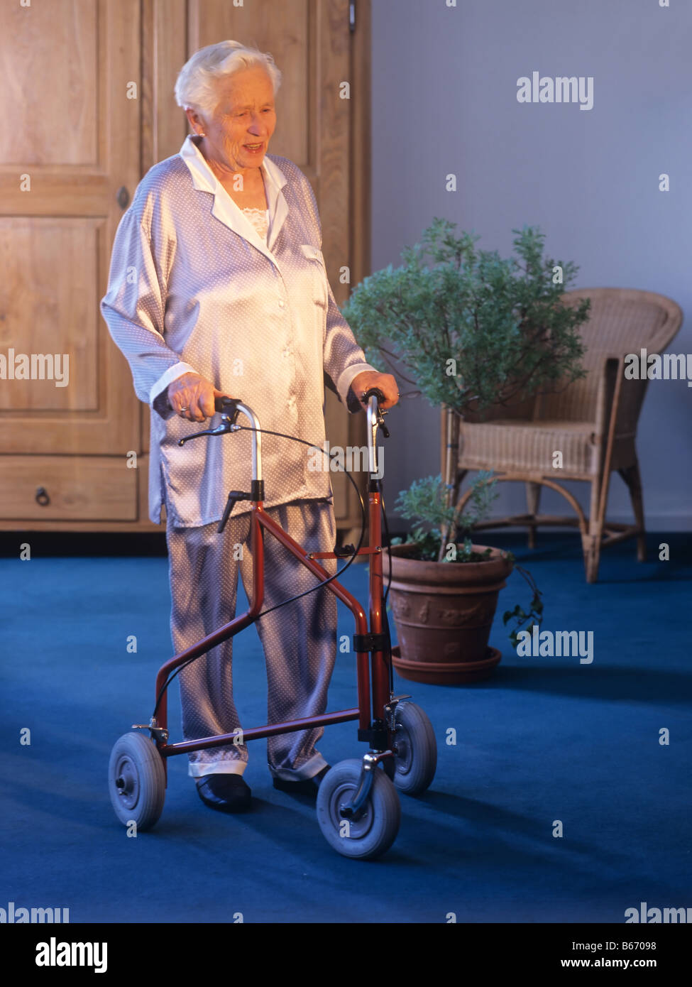 Rollator walker hi-res stock photography and images - Alamy