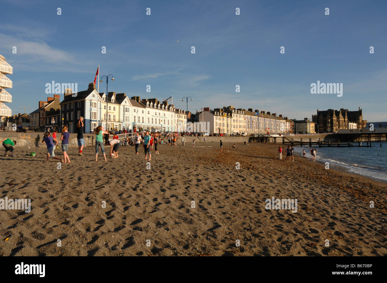 Aberystwyth seafront hi-res stock photography and images - Alamy
