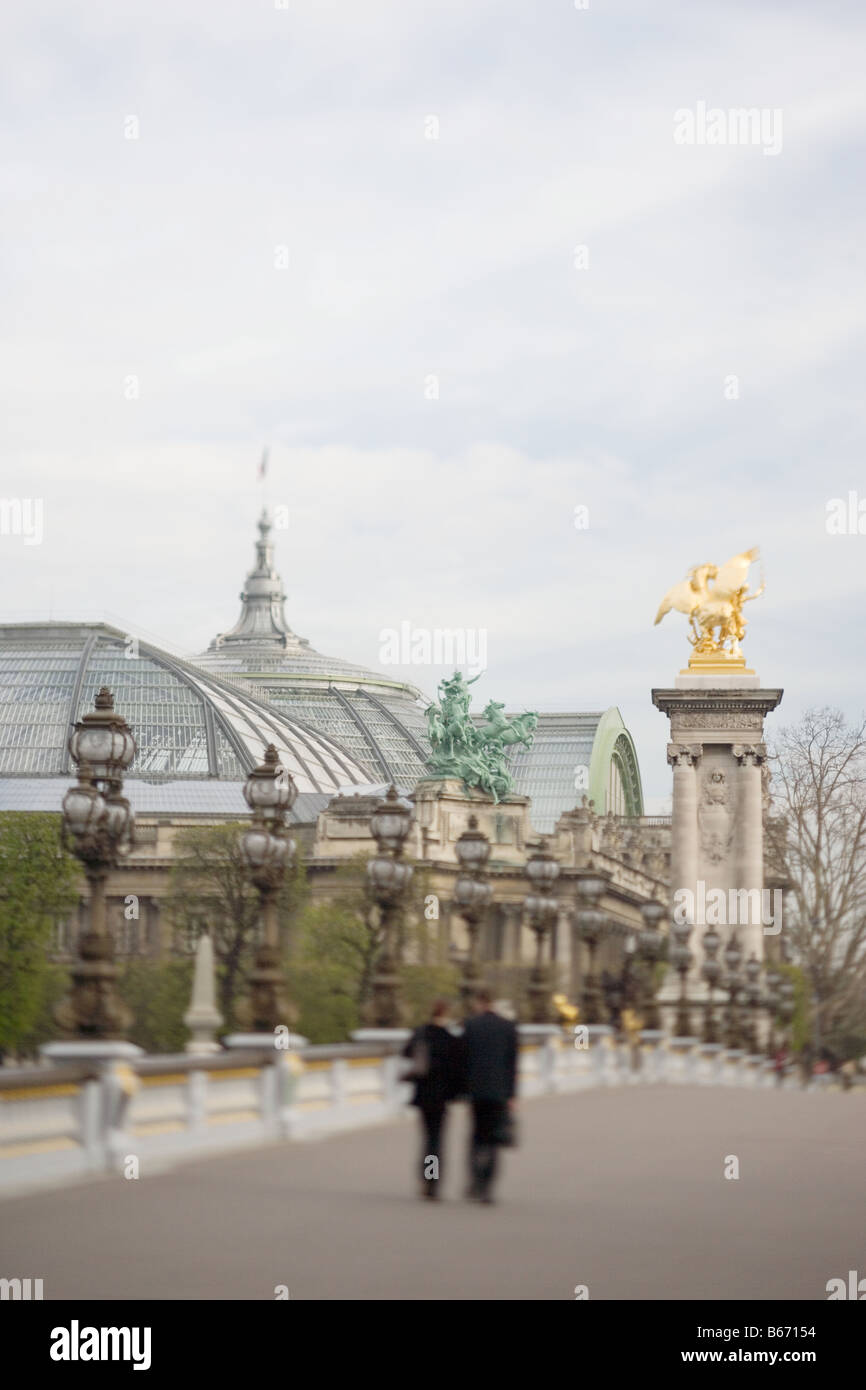 Pont alexander III paris Stock Photo - Alamy