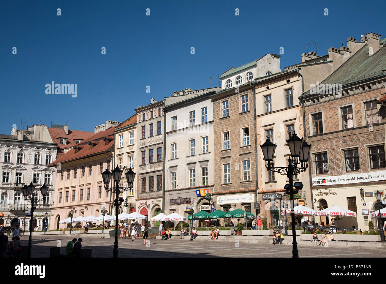 Cracow market square Stock Photo - Alamy