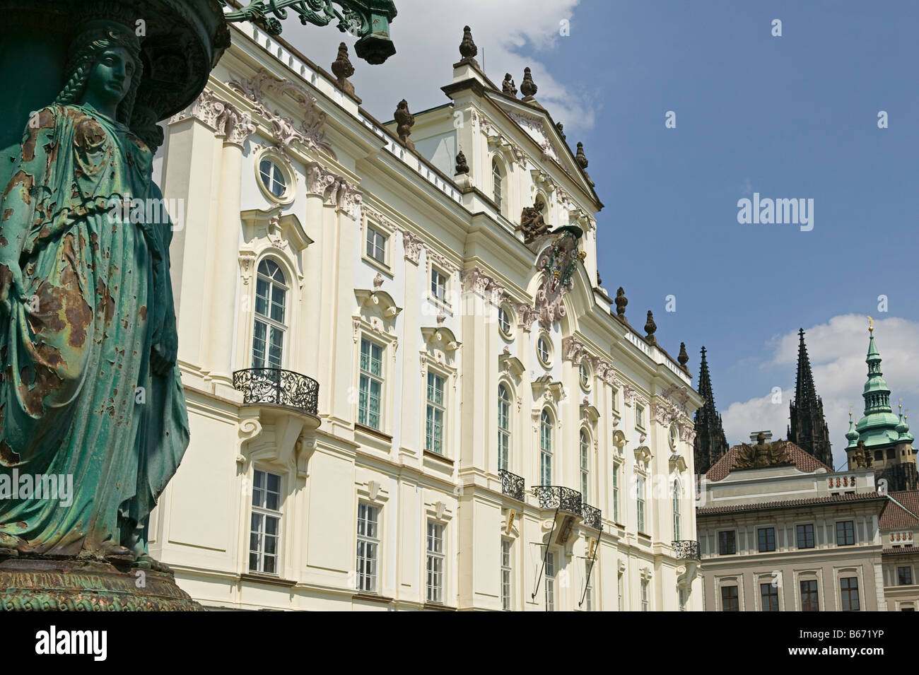 Palace in prague castle Stock Photo - Alamy