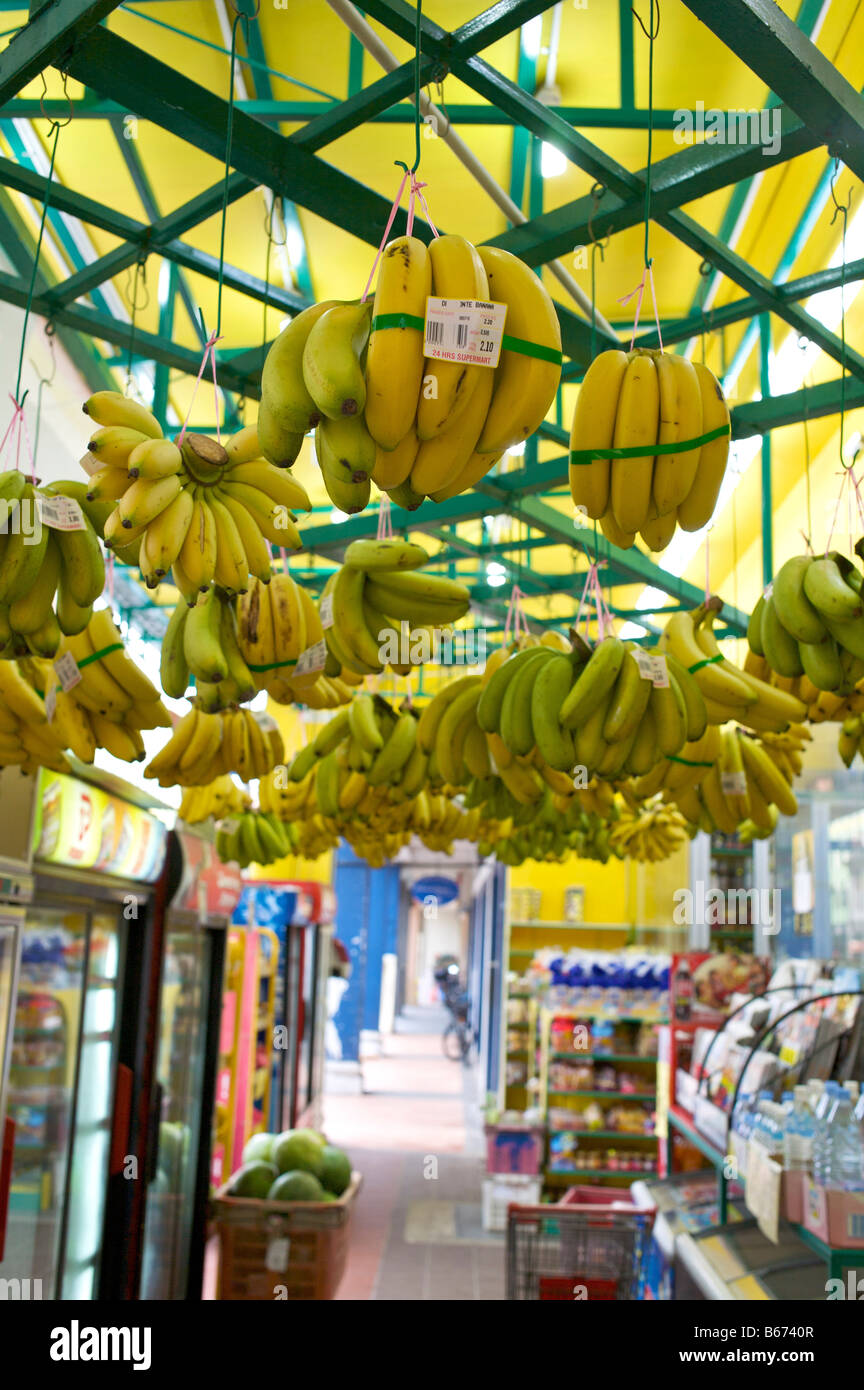 Convenience store selling bananas Stock Photo - Alamy