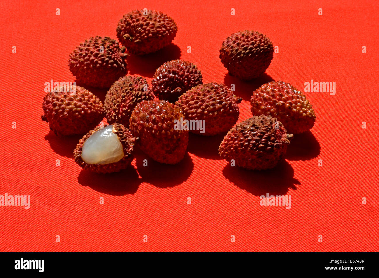 Close up group lychees hi-res stock photography and images - Alamy